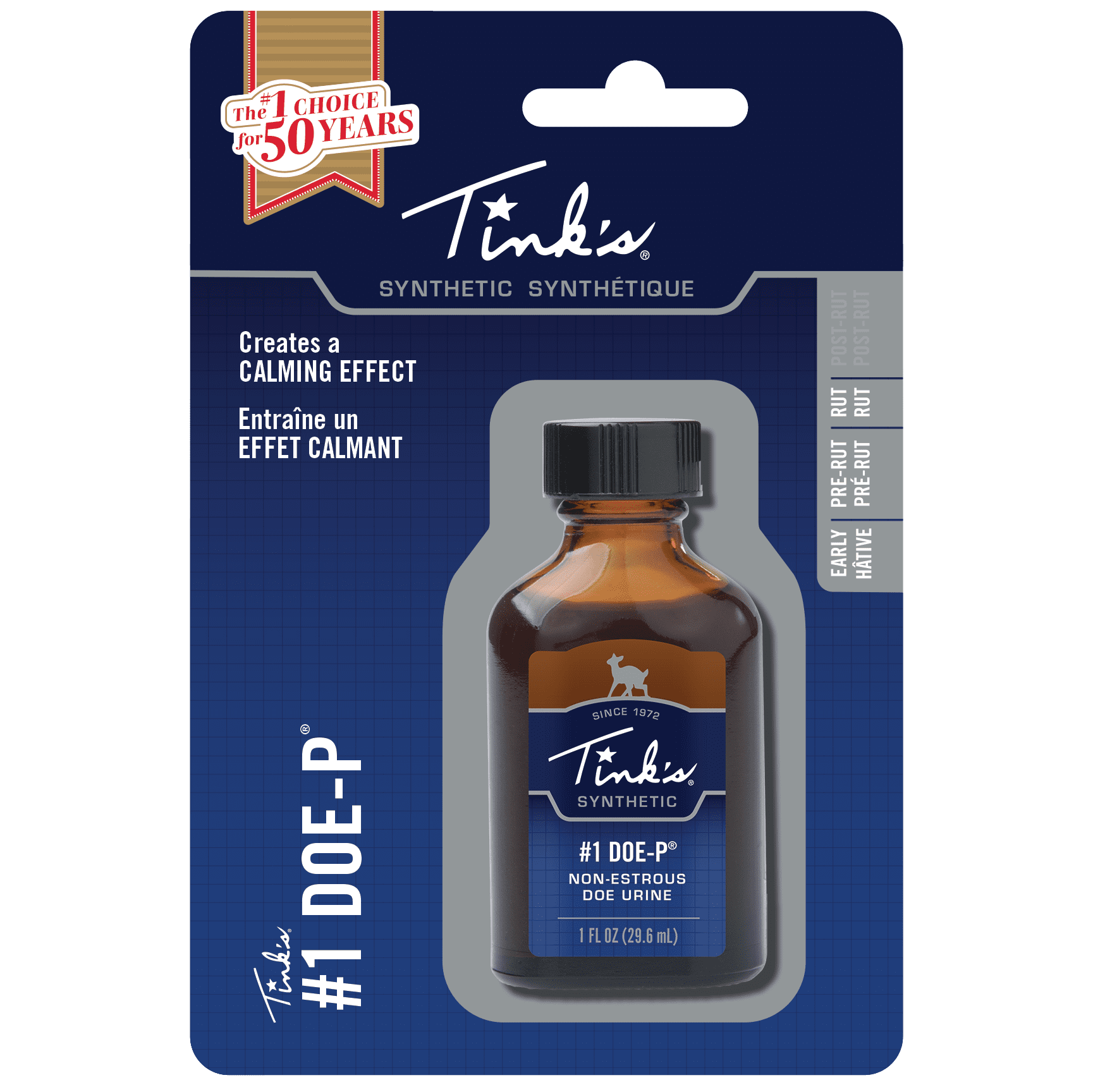 Tinks #1 Doe-P Synthetic Non-Estrous Doe Urine Hunting Deer Lure 1 oz ...