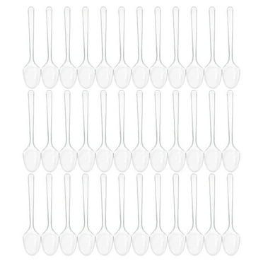 Dixie Plastic Teaspoons, Heavyweight, Polystyrene, White, 1000 ct ...
