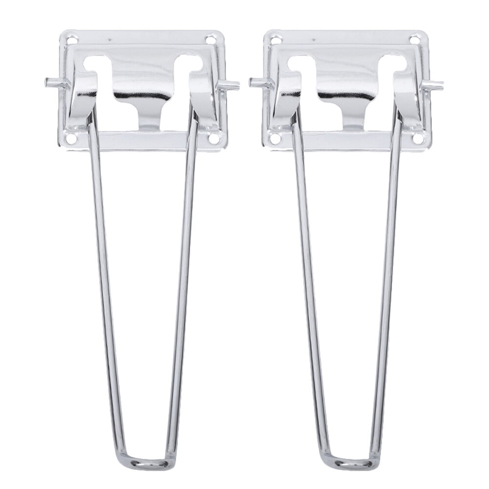 Tinksky 2pcs Metal Table Legs Foldable Table Legs Folding Hairpin Legs ...