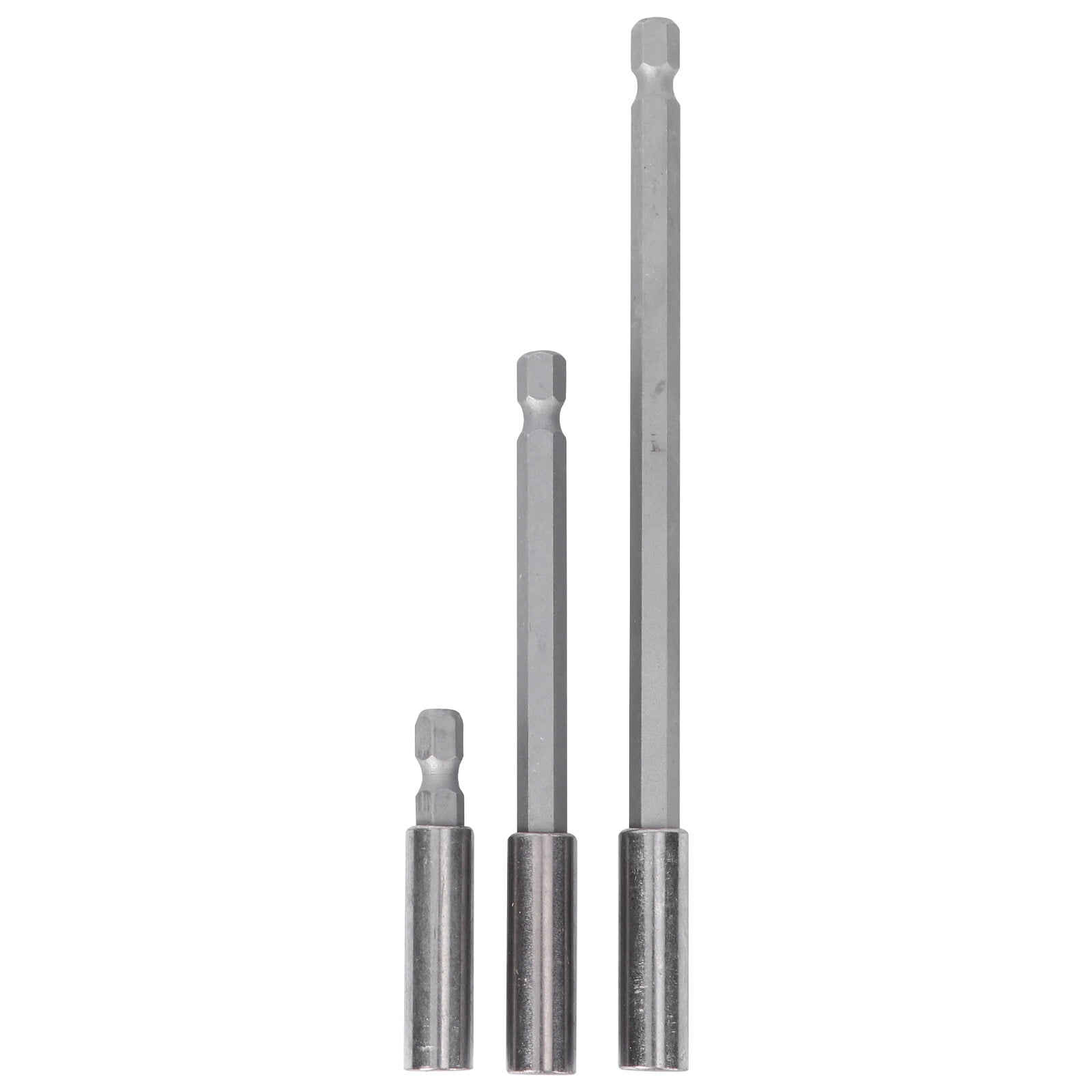 3 Pcs Bit Extensions Quick Release Heavy Duty Screwdriver Holders 50mm ...