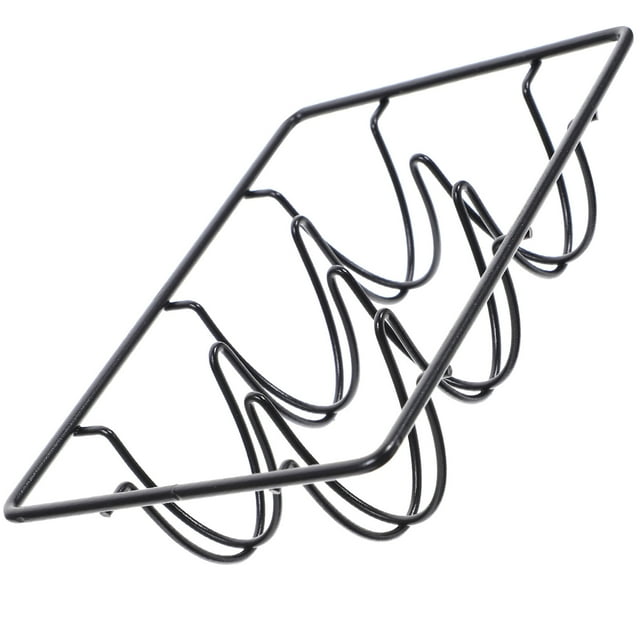 Tinksky 6 Compartment Wire Egg Holder Tray Metal Egg Skelter Dispenser ...