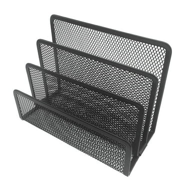 Black Metal Floor Standing Wire Rack - 10-Shelf Storage Display for ...