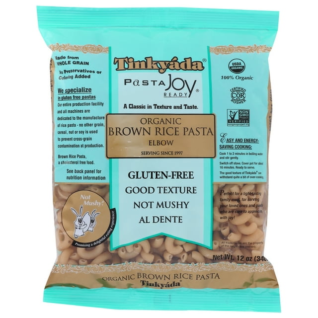 Tinkyada Organic Brown Rice Pasta Elbows, 12 Oz - Walmart.com
