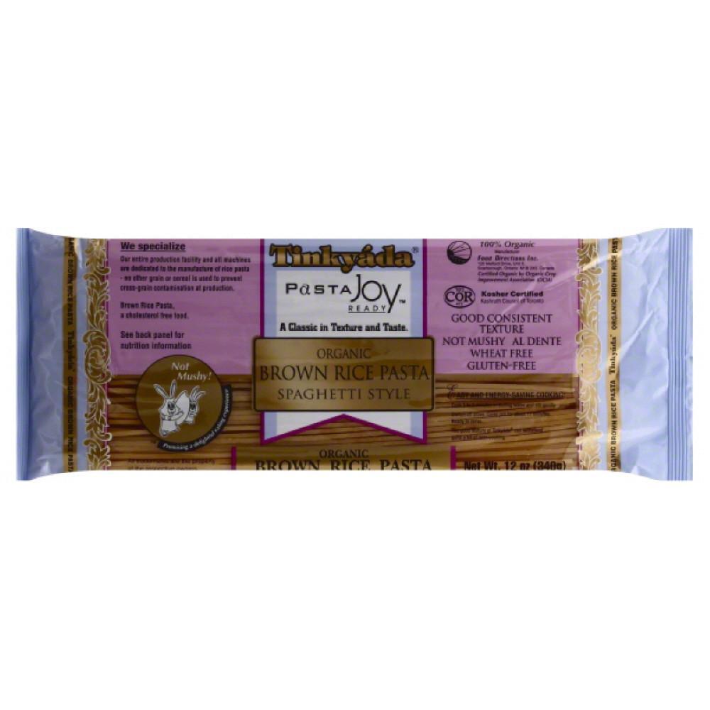 Tinkyada Organic Brown Rice Spaghetti 12 oz (Pack Of 12) - Walmart.com