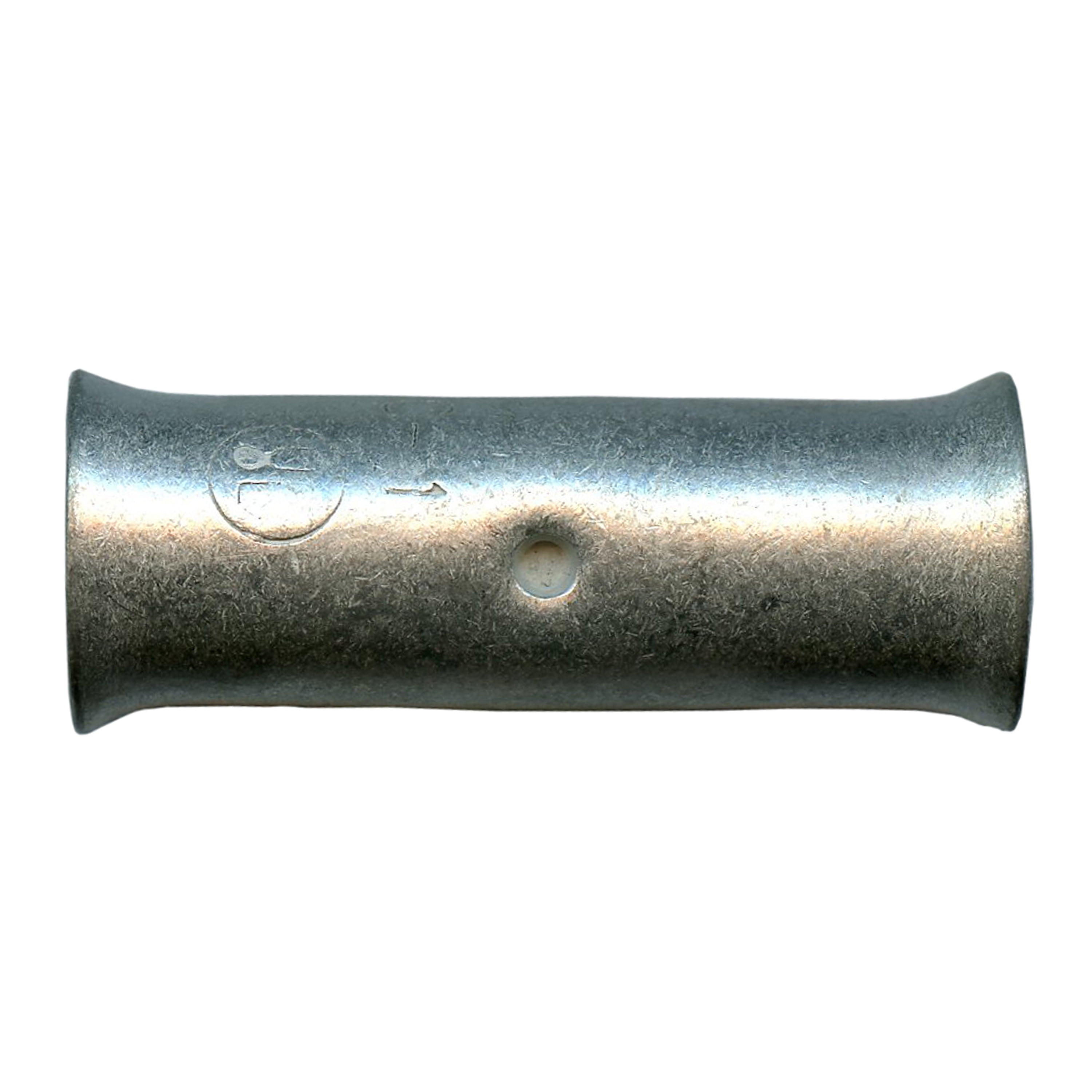 Tinned Copper 1 AWG Gauge Butt Splice Connector Wire Terminal Battery ...