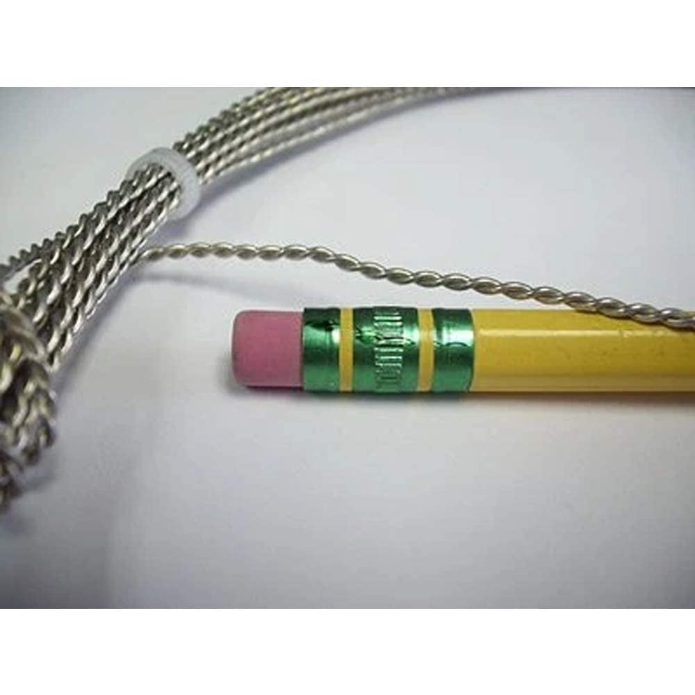 Tinned Copper Wire - 14 Gauge - 25' Coil, Perfect for Stained Glass ...