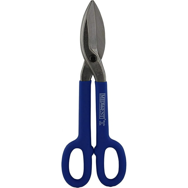 Tinner Snip - Straight Wide Cut Sheet Metal Cutter with Forged Blades ...