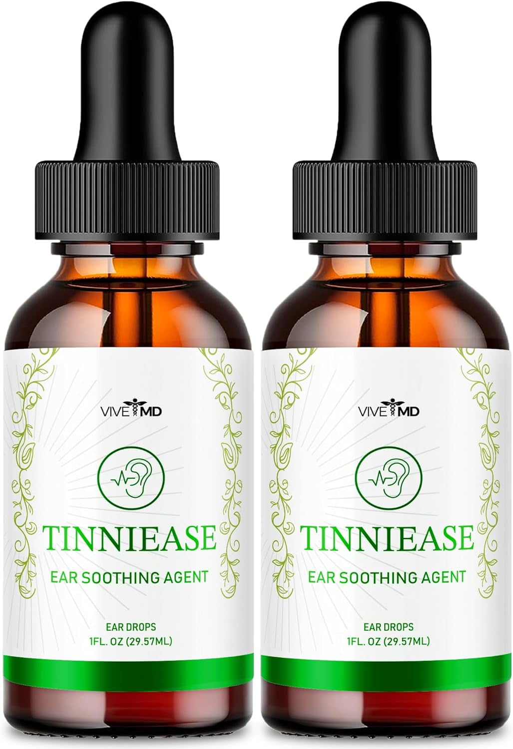 Tinniease Tinnitus Relief for Ringing Ears Drops (2 Pack) - Walmart ...