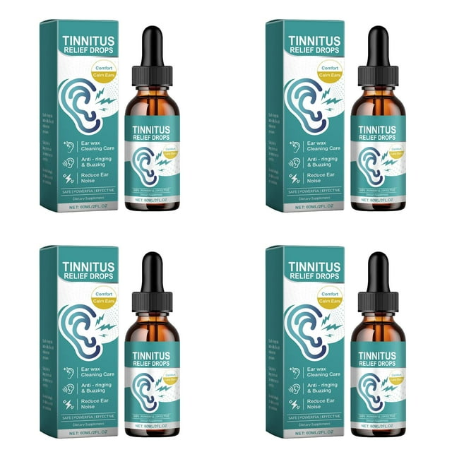 Tinnitus For Ringing Ears Ear Drops For Clogged Ears & Ear Ringing ...