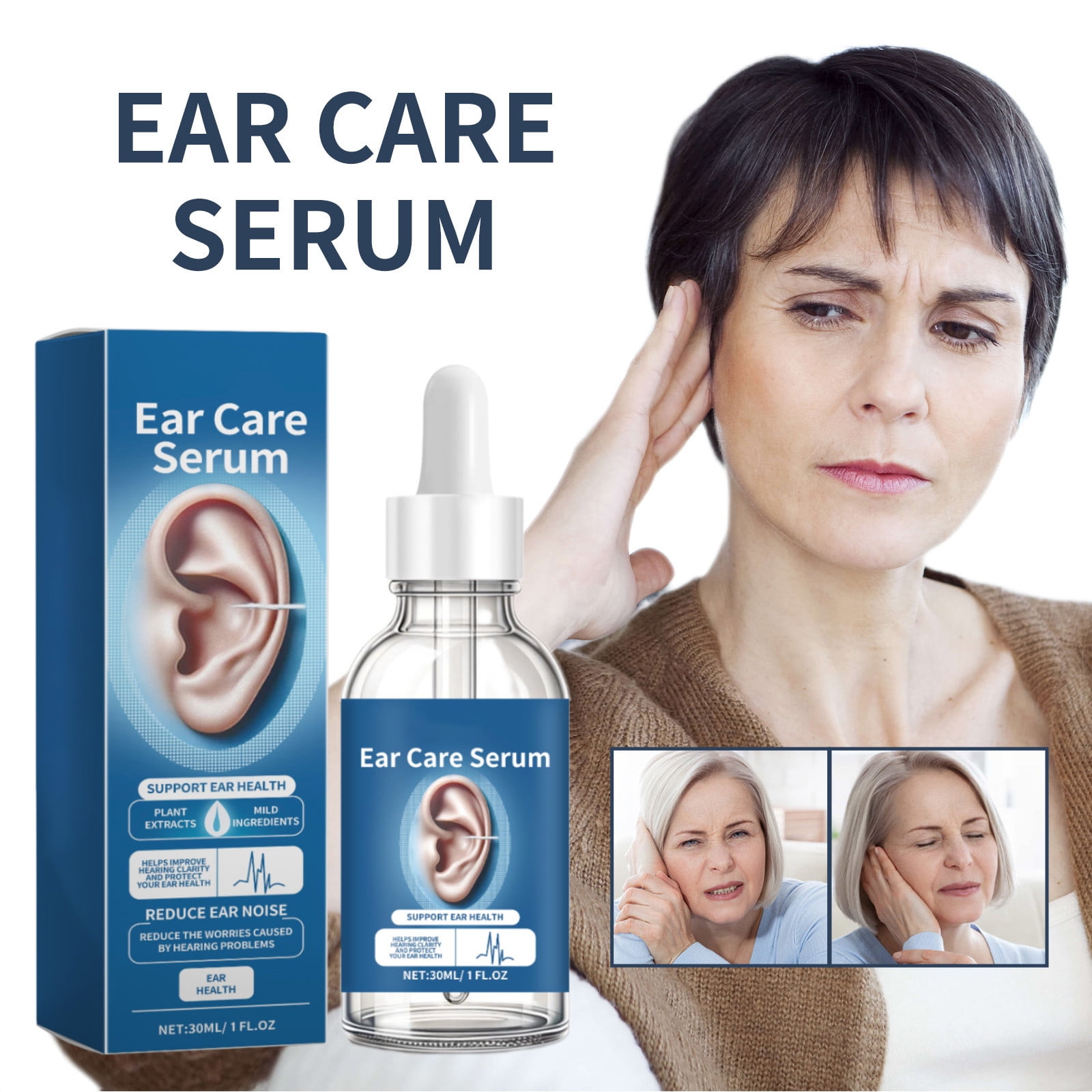 Tinnitus Relief For Ringing Ears, Tinnitus Relief Ear Drops, Natural ...