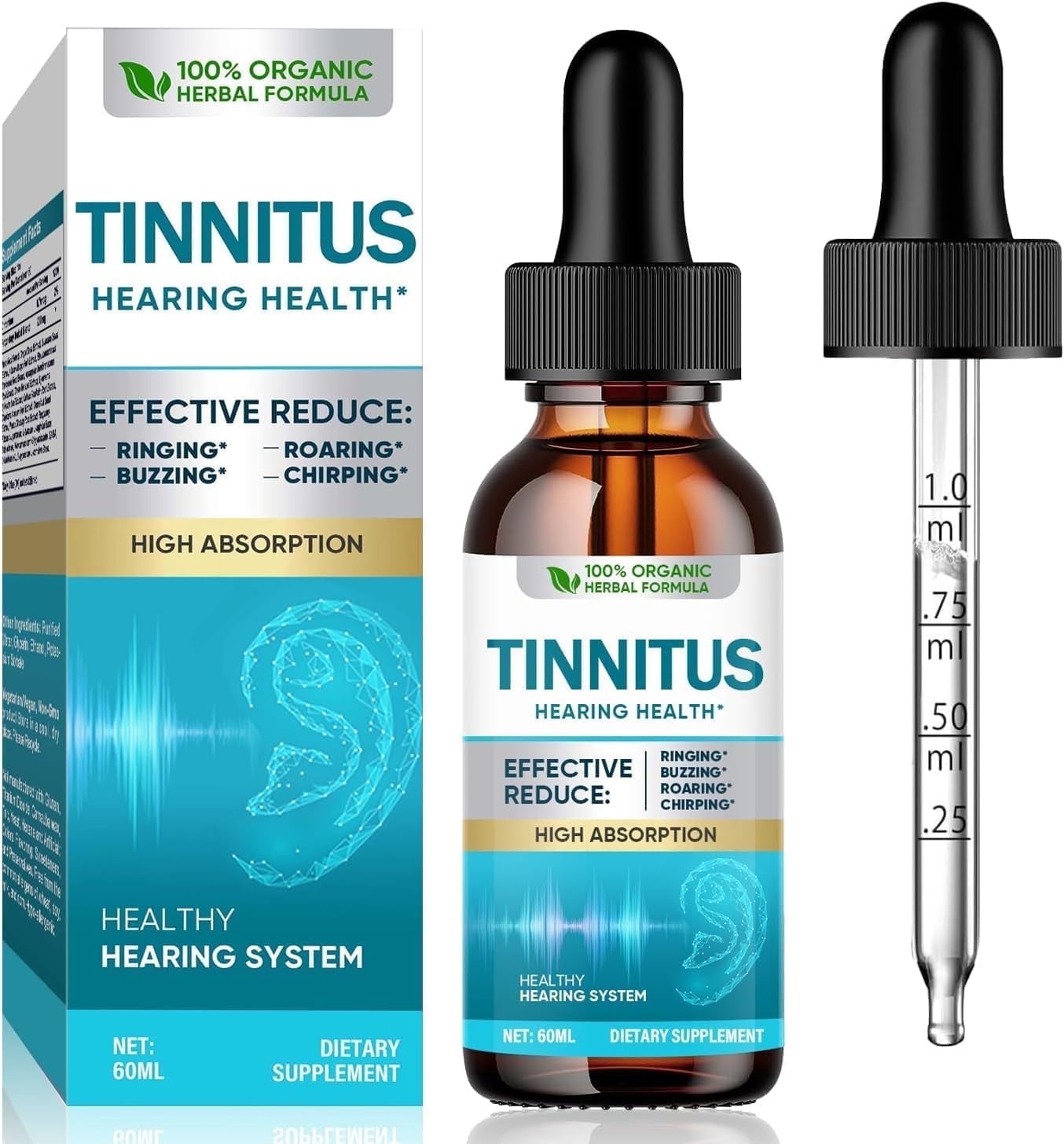 Tinnitus-Relief-for-Ringing-Ears, 60ml - Walmart.com