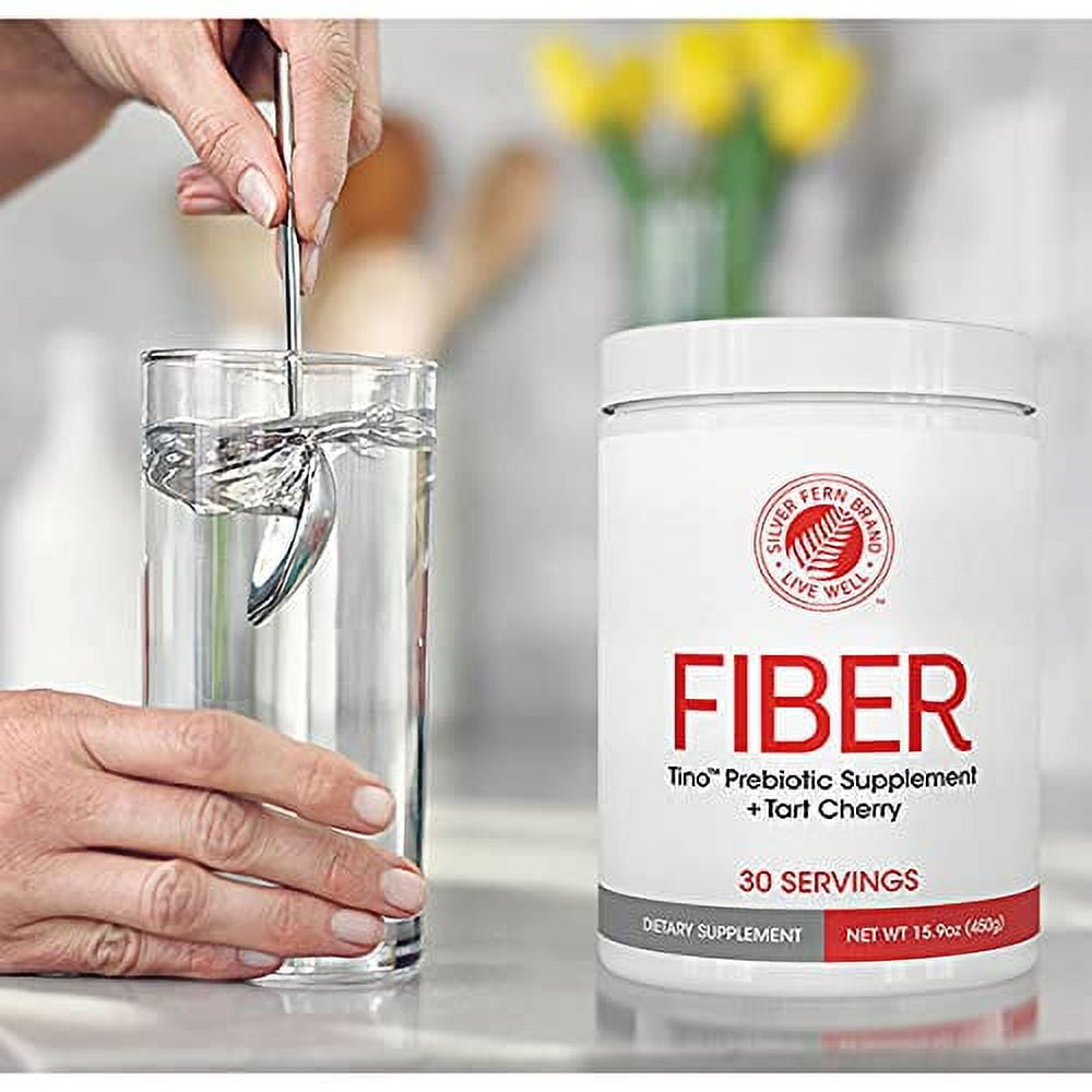 Tino High Fiber Supplement Powder - Non-GMO, Pre-Biotic, Water Soluble ...