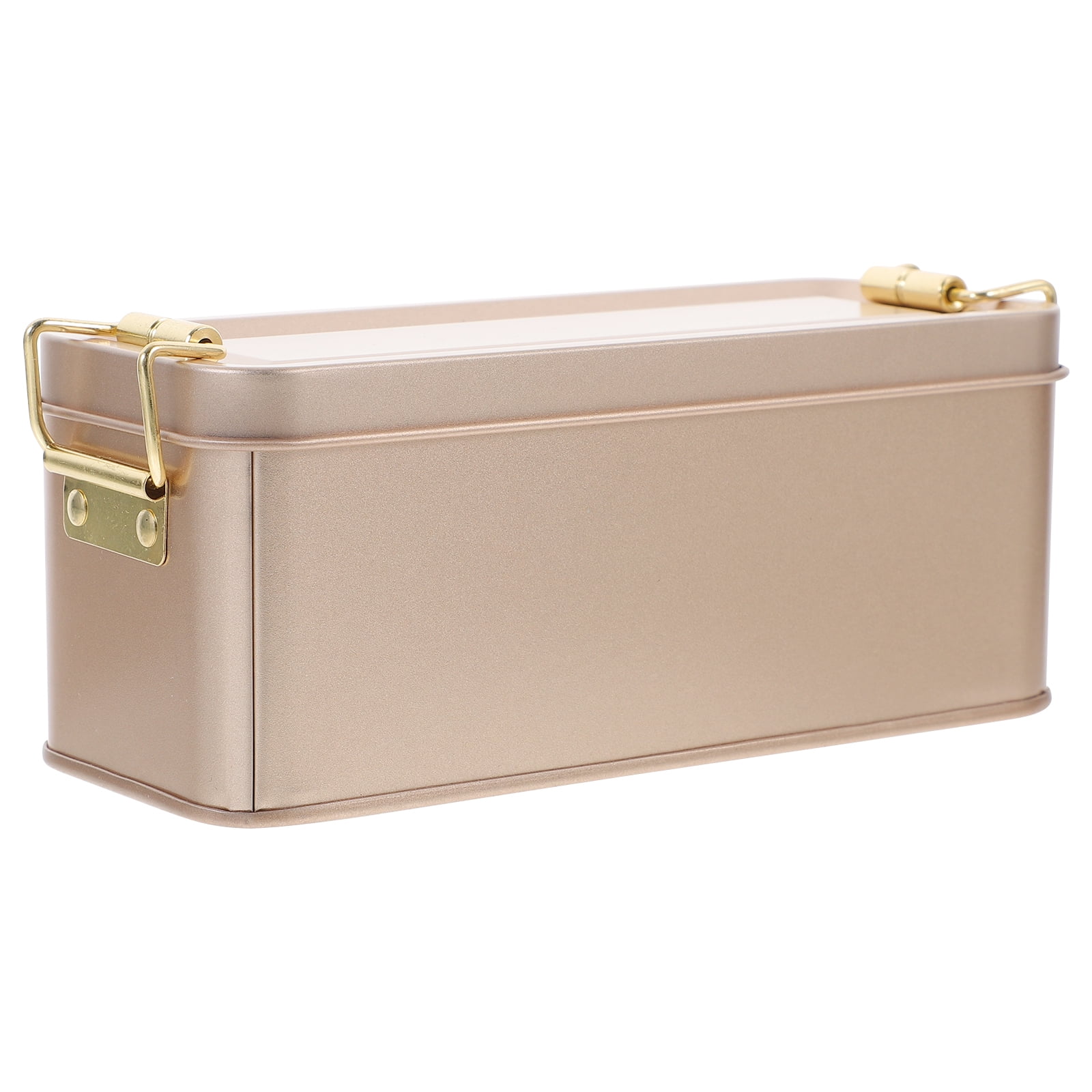 Tinplate Biscuit Box Storage Bins Take Out Containers with Lids Candy ...