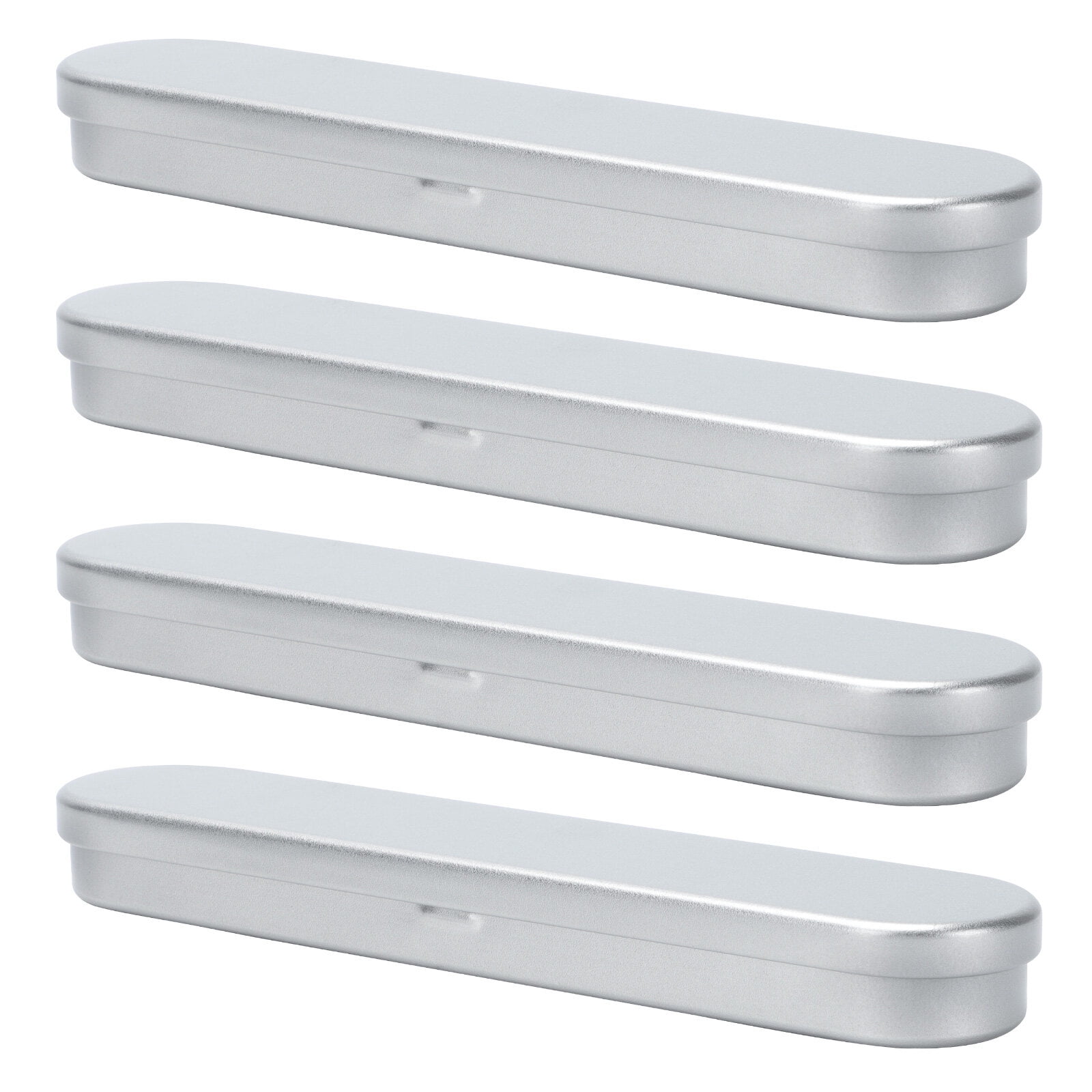 Tinplate Box 4 Pcs Brass Pencil Case Metal Protection Sponges Fountain ...