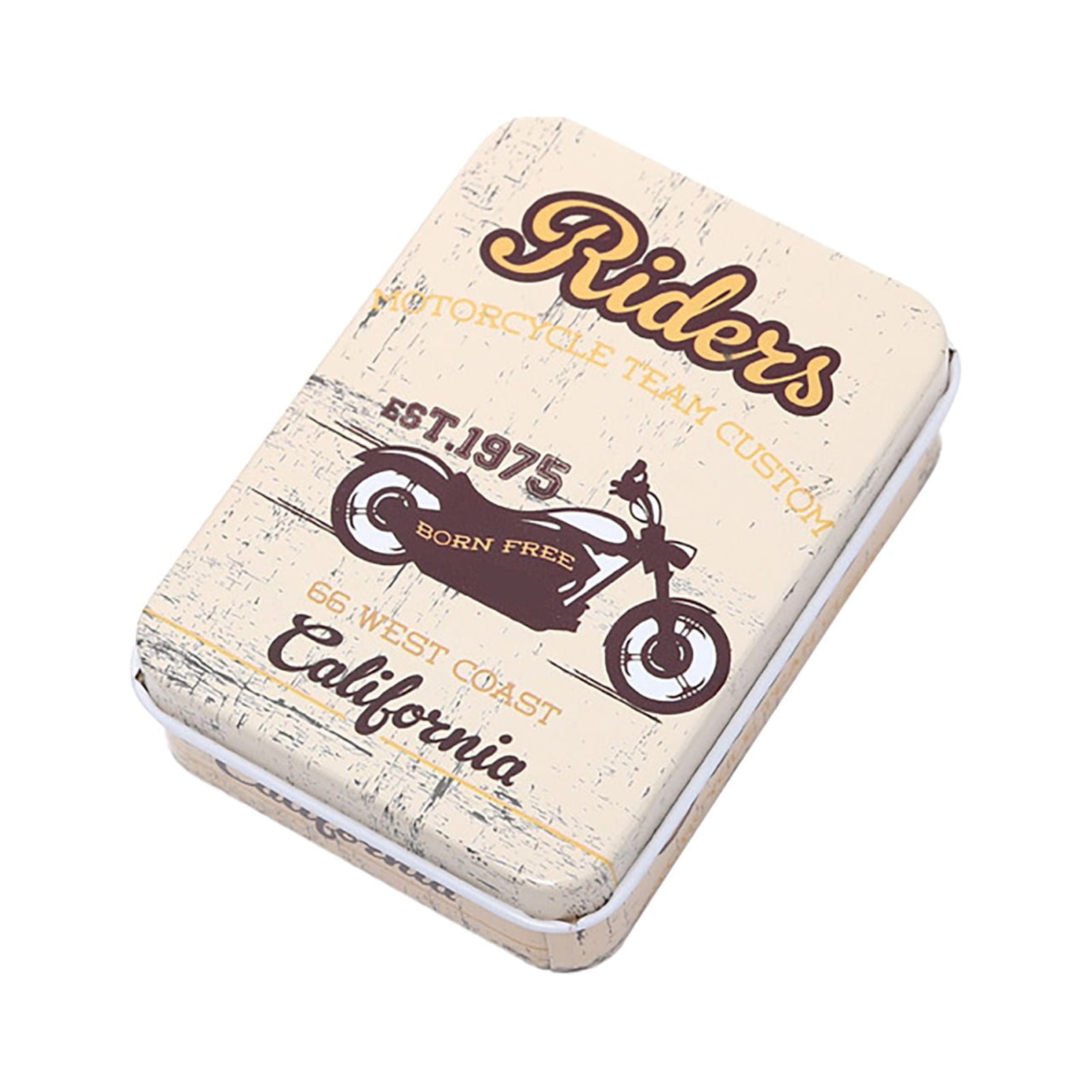 Tinplate Box, Furenl Creative Rectangular Tinplate Storage Box Candy ...