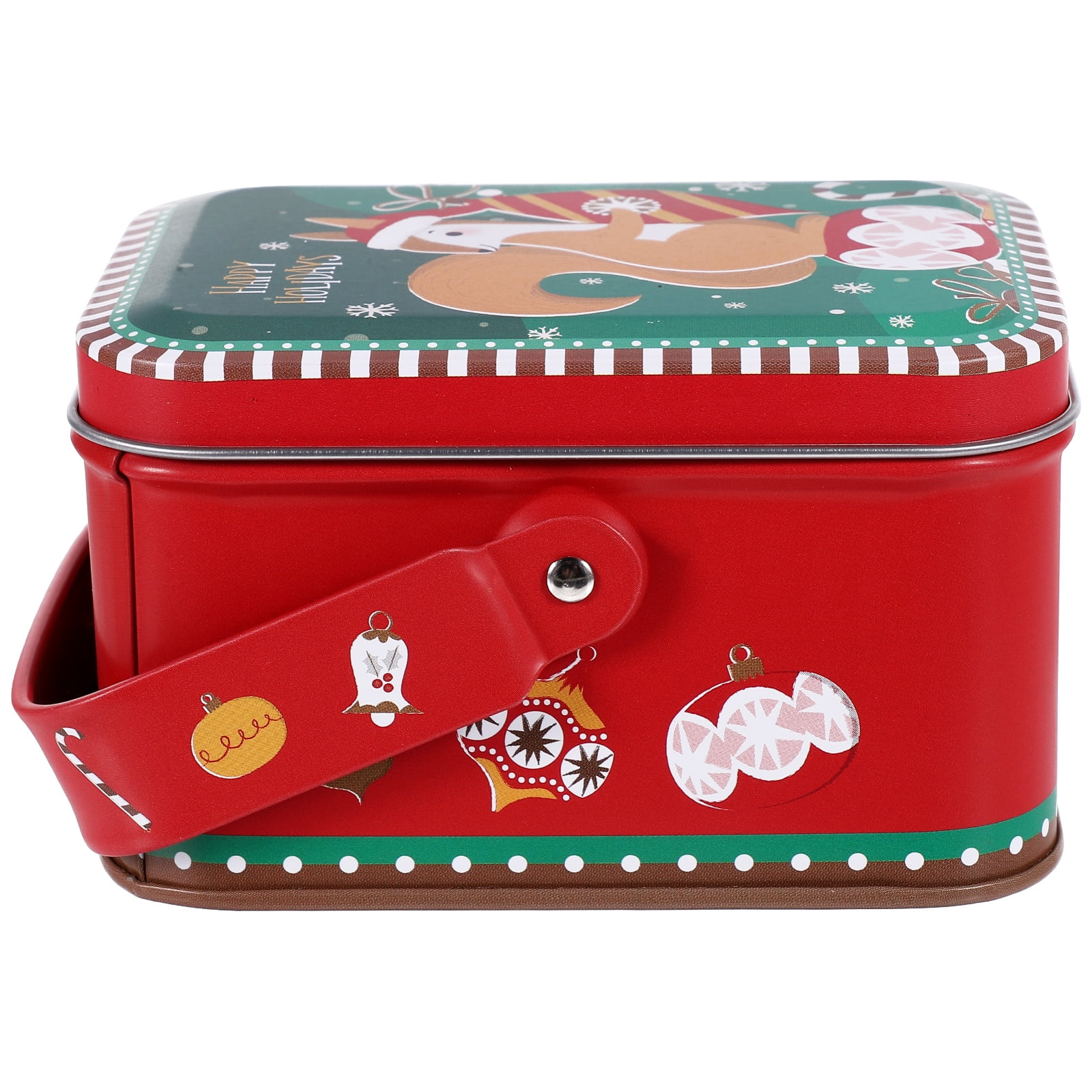 Tinplate Cookie Christmas Biscuit Containers Candy Biscuits Tins ...