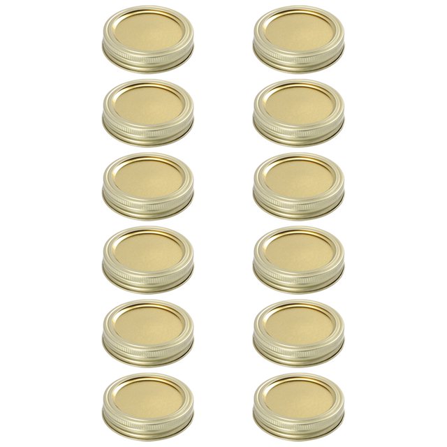 Tinplate Cover Canning Jar Lids and Rings Storage for Covers ...