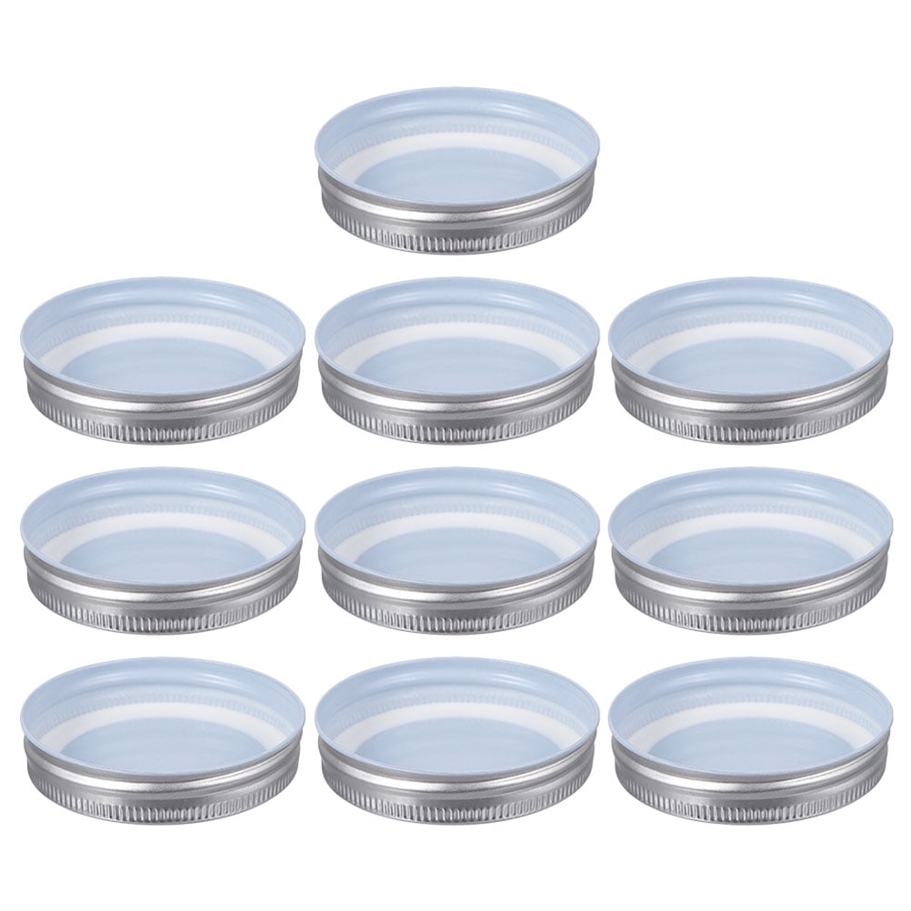 Tinplate Cover Leakproof Canning Lids Iron Reusable Regular Mouth Jar ...