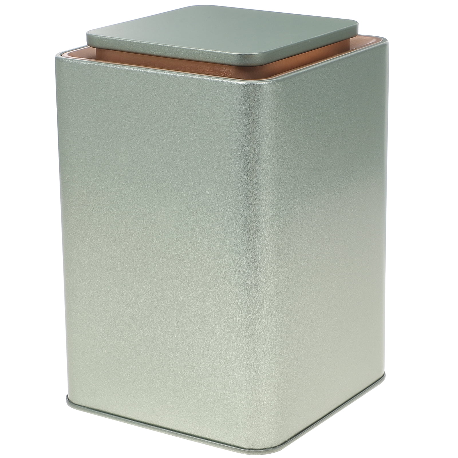 Tinplate Storage Tank Flour Container Household Jar Reusable Canister ...