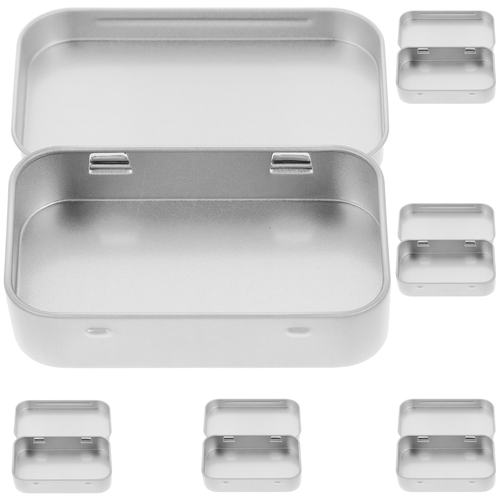 Tinplate Tea Leaves Can Storage Box Candy Tins Cans Holder Container ...