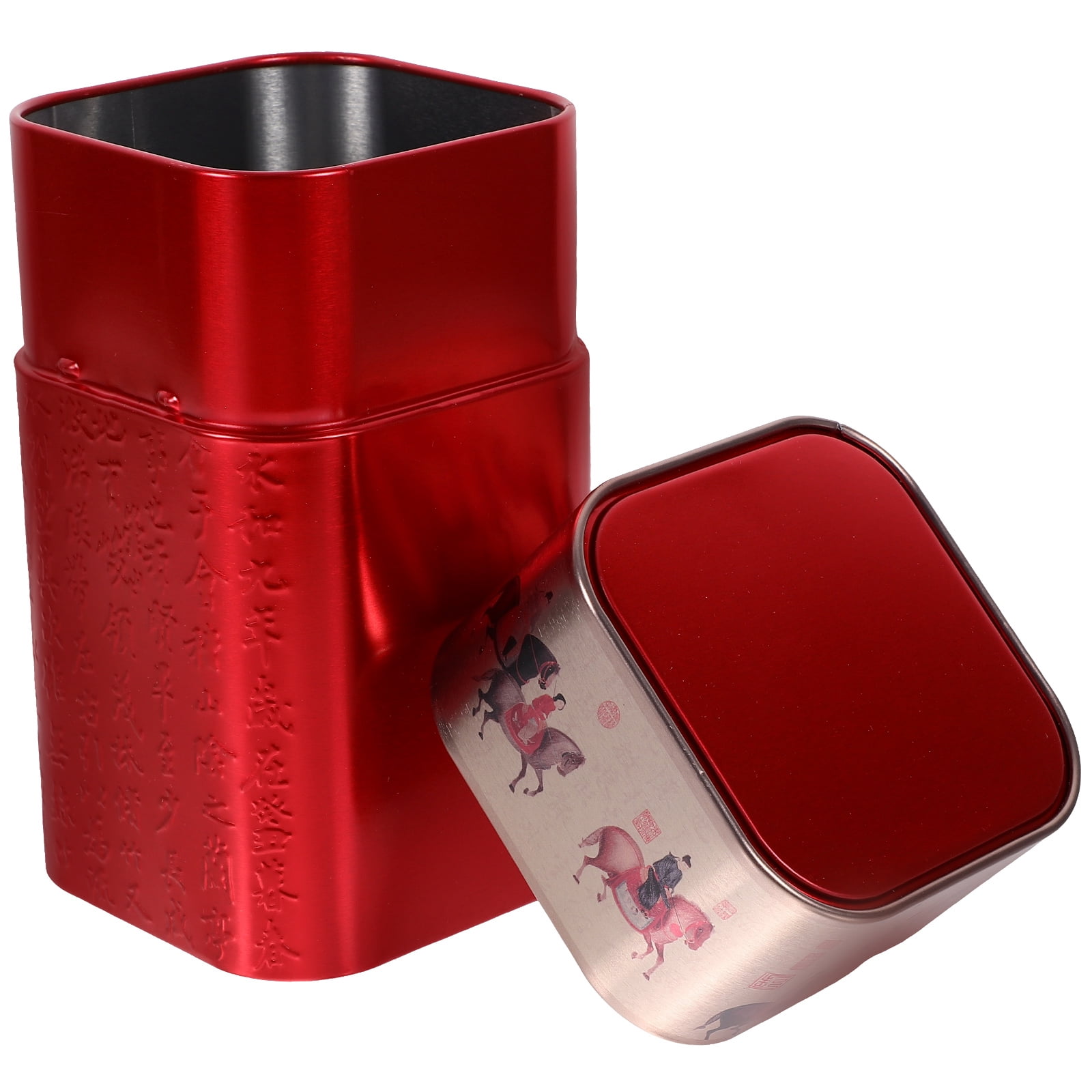 Tinplate Tea Storage Bins Candy Jar Tea Jars Tea Container Tea Jar ...