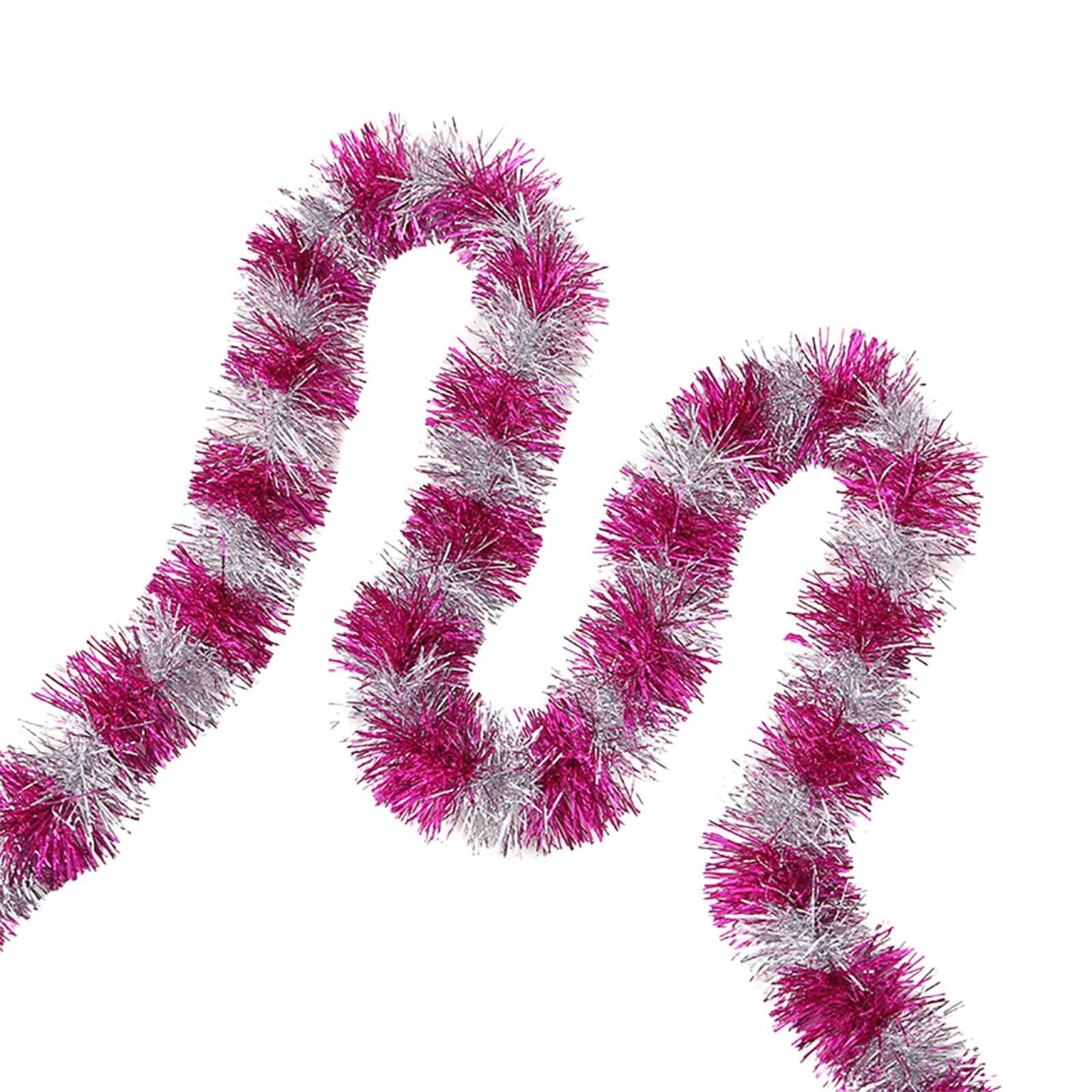 Tinsel Garland, Outdoor Garland for Christmas Tree Tinsel Garland, 6.5 ...