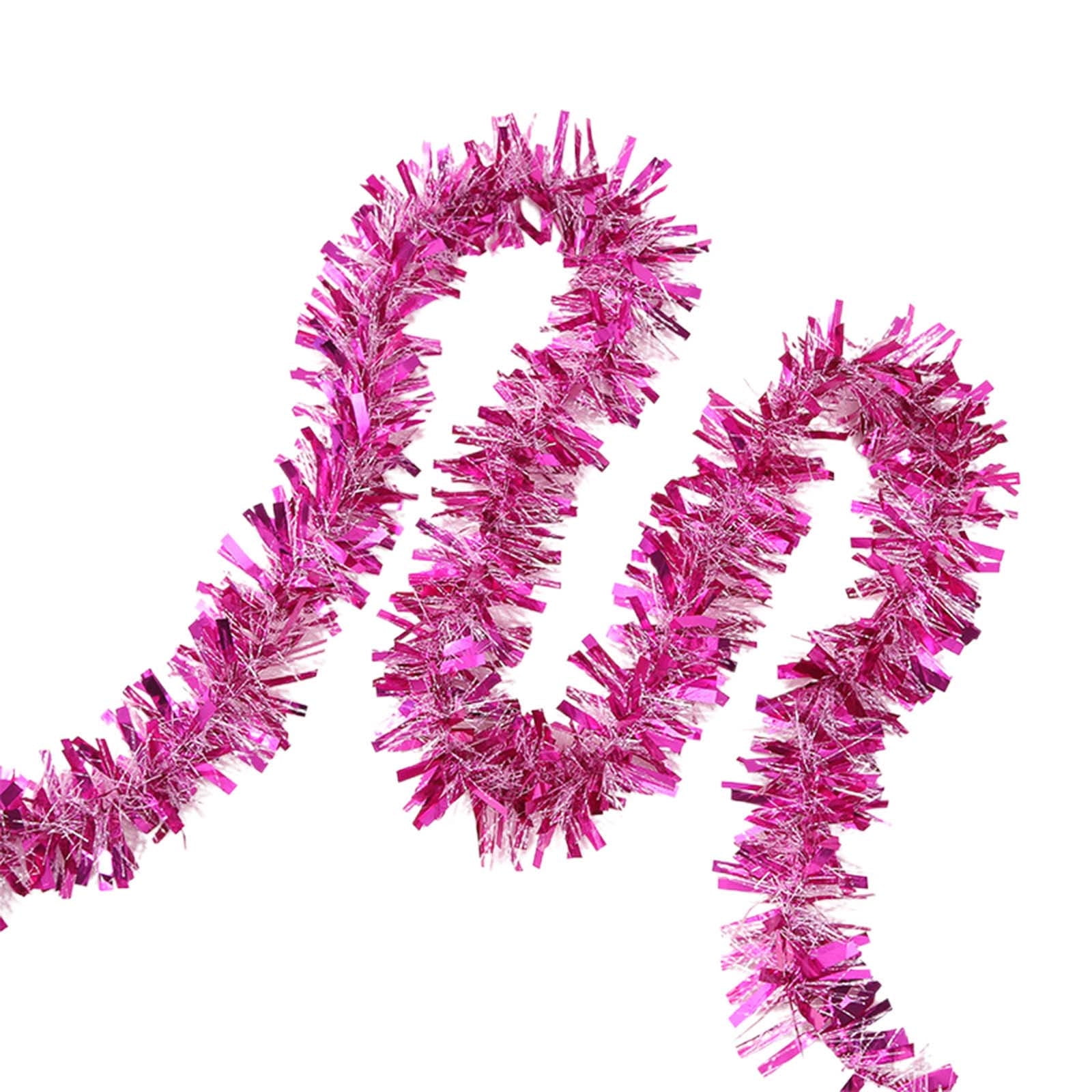 Tinsel Garland, Outdoor Garland for Christmas Tree Tinsel Garland, 6.5 ...