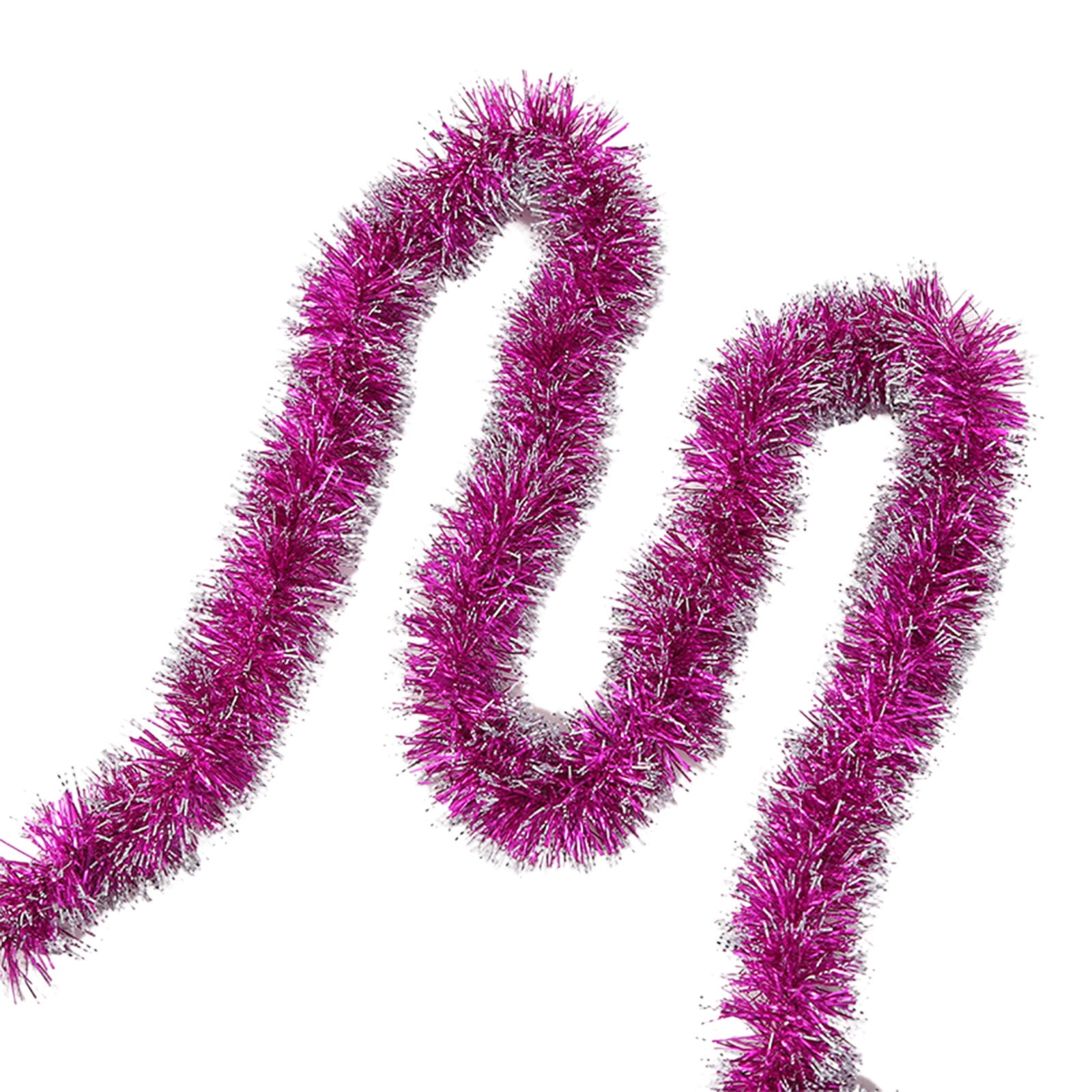Tinsel Garland, Outdoor Garland for Christmas Tree Tinsel Garland, 6.5 ...