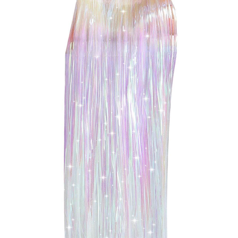 Tinsel Icicles, 19 Icicle Tinsel Strands for Christmas Tree Shiny Foil ...