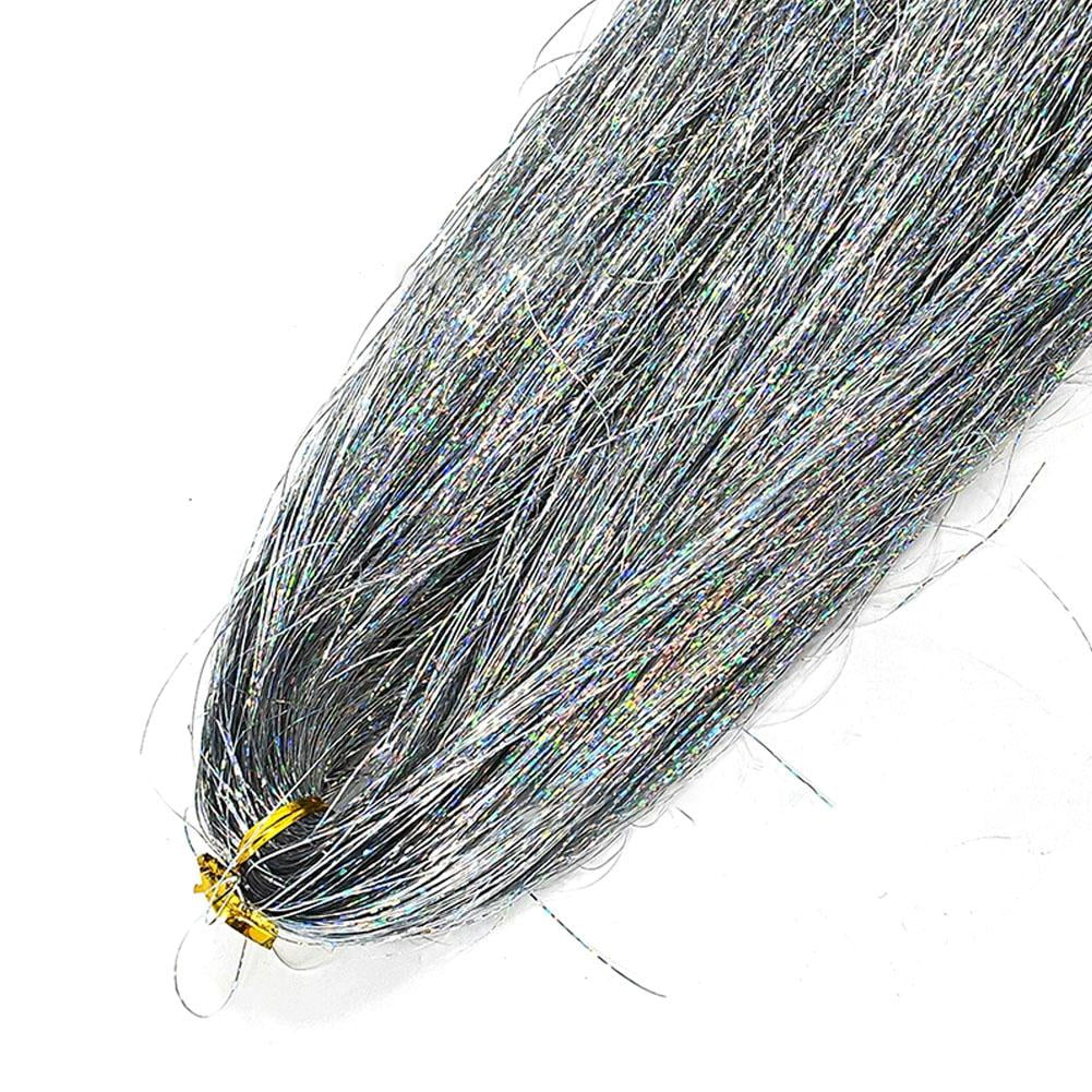 Tinsel Icicles, 19 Icicle Tinsel Strands for Christmas Tree Shiny Foil ...