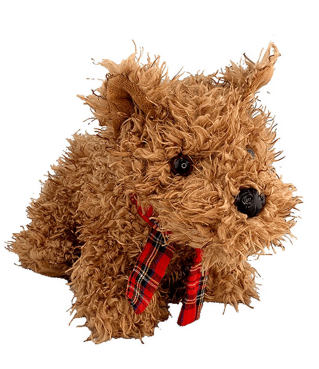 Tinsel the Terrier Plush Toy Skin, DIY 8" Toy Kits with Hand Stuffing ...