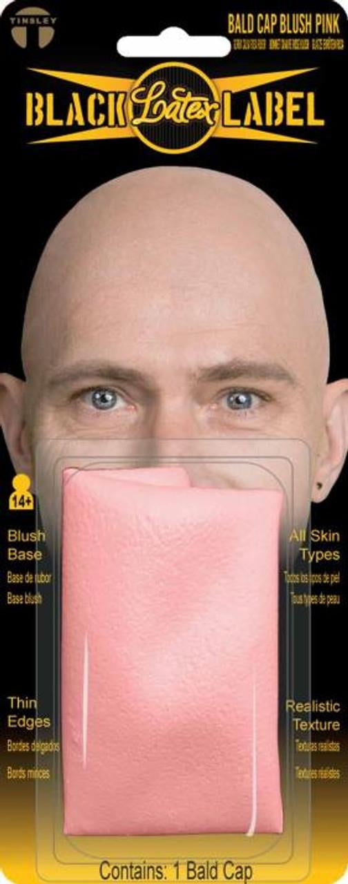 Tinsley Transfers Men Women Latex Realistic Fake Bald Head Skin Wig ...