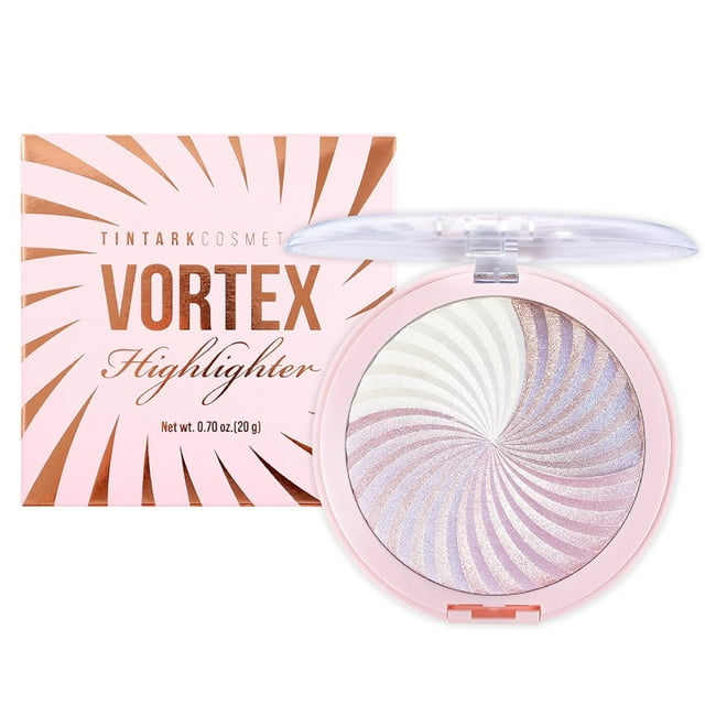 Tintark 4 inch Supersize Vortex Highlighter Palette for Face Body ...
