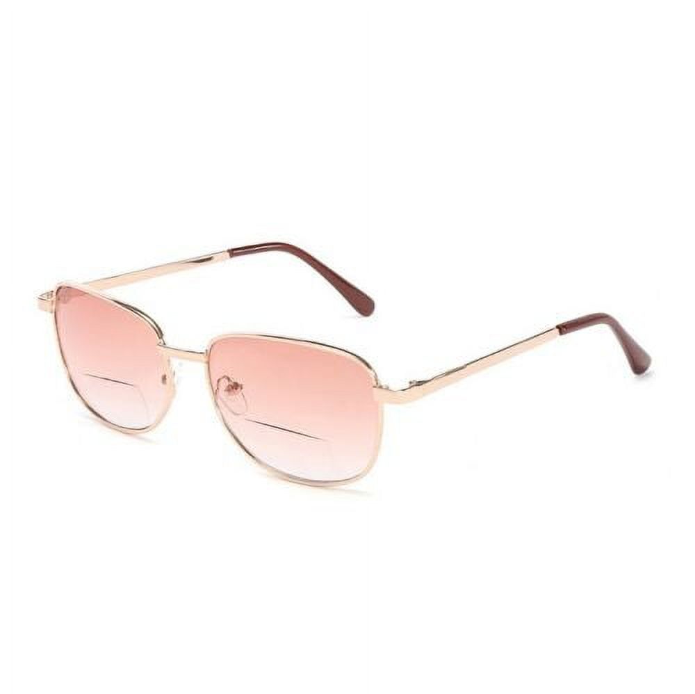 Vision World Eyewear Memory Flex Half Rim Reading Glasses with AR ...