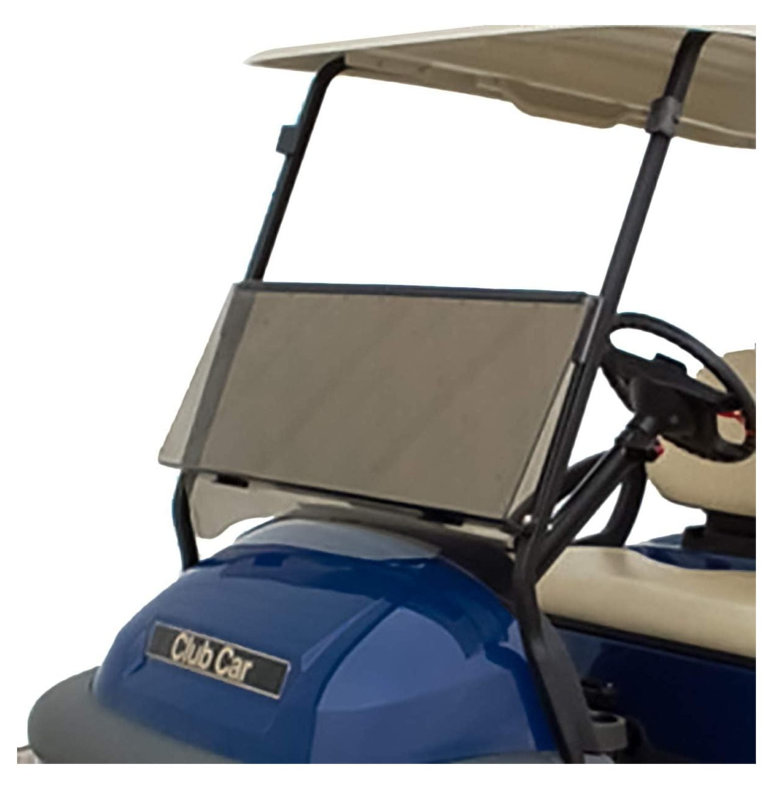 Tinted Foldable Windshield for 2004 & Up Club Car Precedent Golf Carts ...