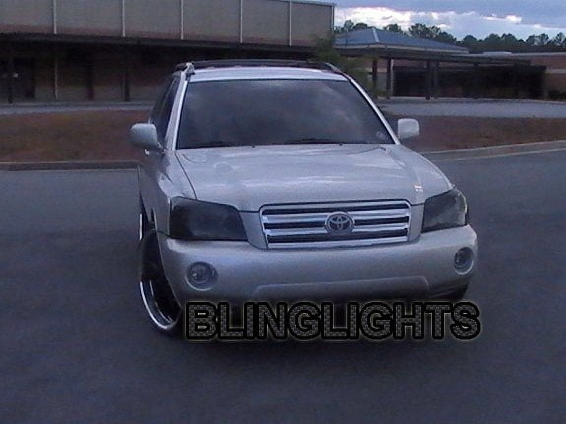 Tinted Head Lamp Light Overlay Kit Smoked Protection Film For Toyota ...