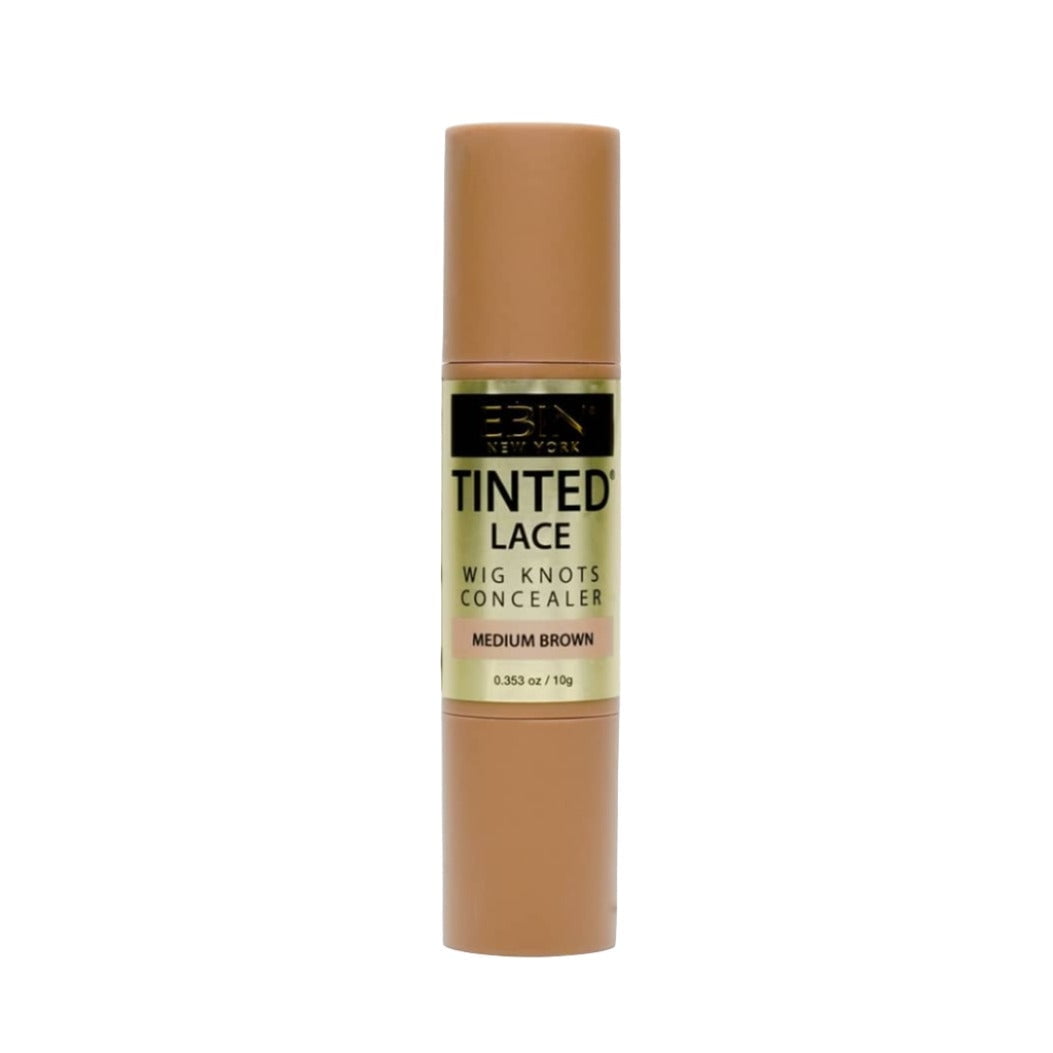 Ebin New York Tinted Lace, Wig Knots Concealer, Medium Brown 0.353oz - Walmart.com