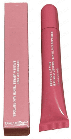 Tinted Peptide Lip Tint Moisturizer-3 Colors Pink Red Rose Glossier Lip ...