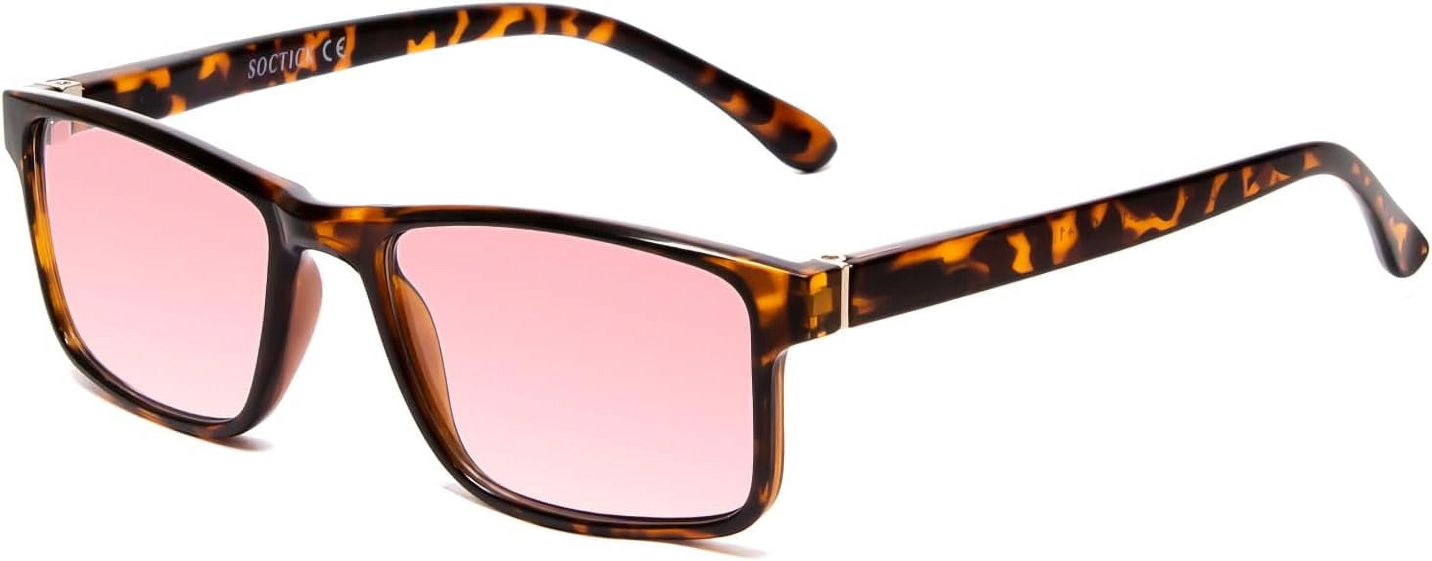 Tinted Reading Glasses Light Sensitivity Men Women Outdoor Indoor ...