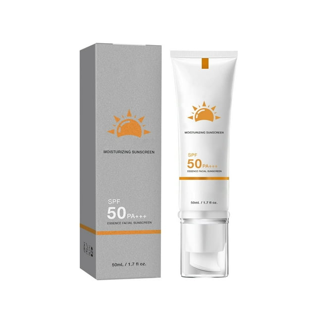 Tinted Sunscreen For Face 50 Hydrating Sun Face Sunscreen Leaves No ...