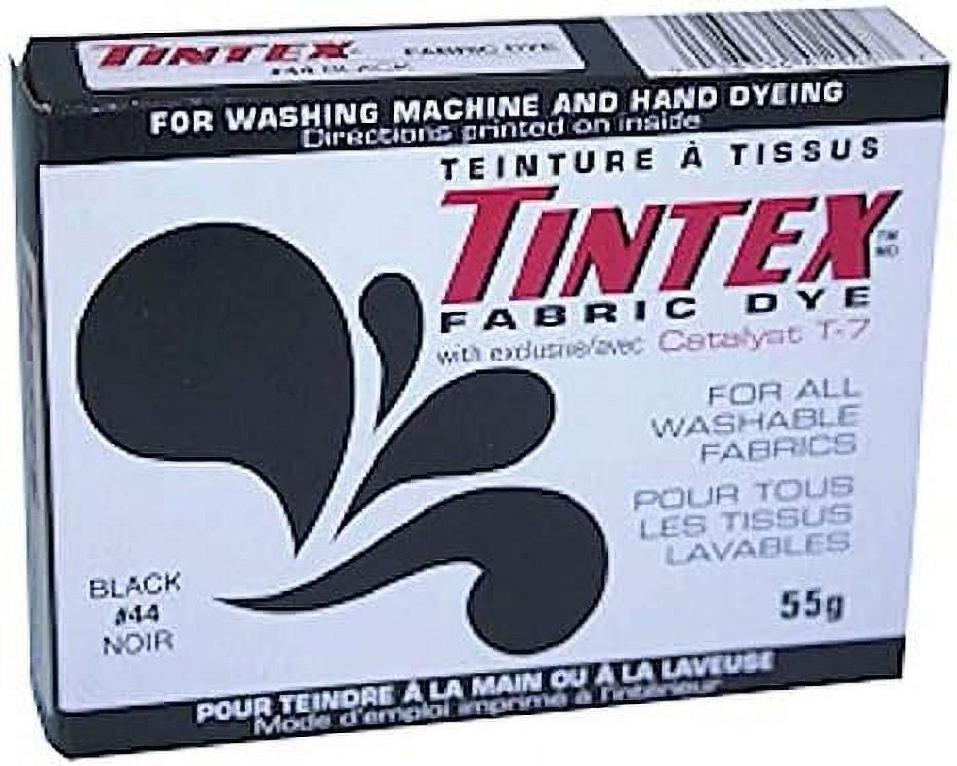 Tintex Brand Black Fabric Dye 44 - Walmart.com