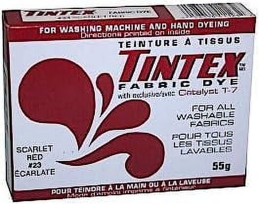 Tintex Brand Scarlet Red Fabric Dye 23 - Walmart.com