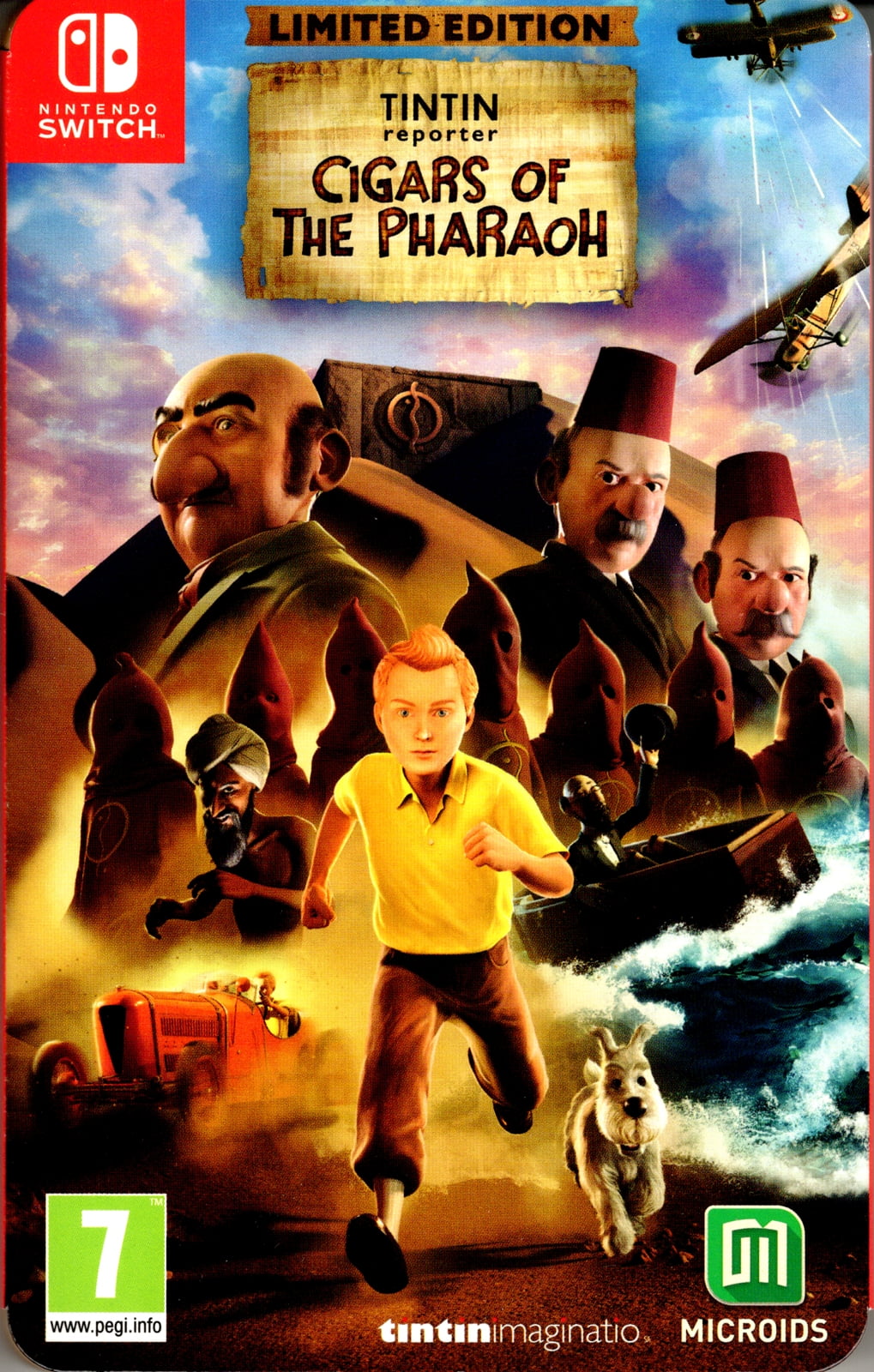 Tintin Reporter: Cigars of The Pharaoh Limited Edition for Nintendo ...