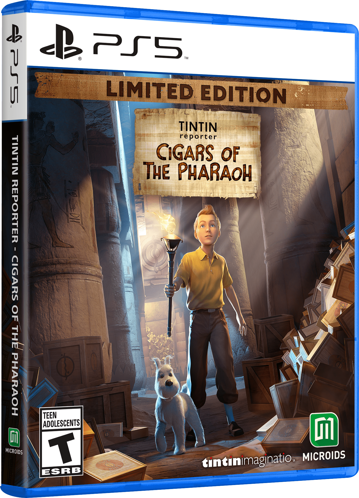 Tintin Reporter: Cigars of the Pharaoh - Limited Edition, PlayStation 5 - Walmart.com