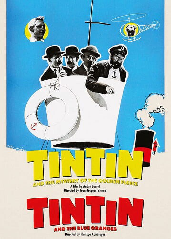 Tintin and the Mystery of the Golden Fleece / Tintin and the Blue ...