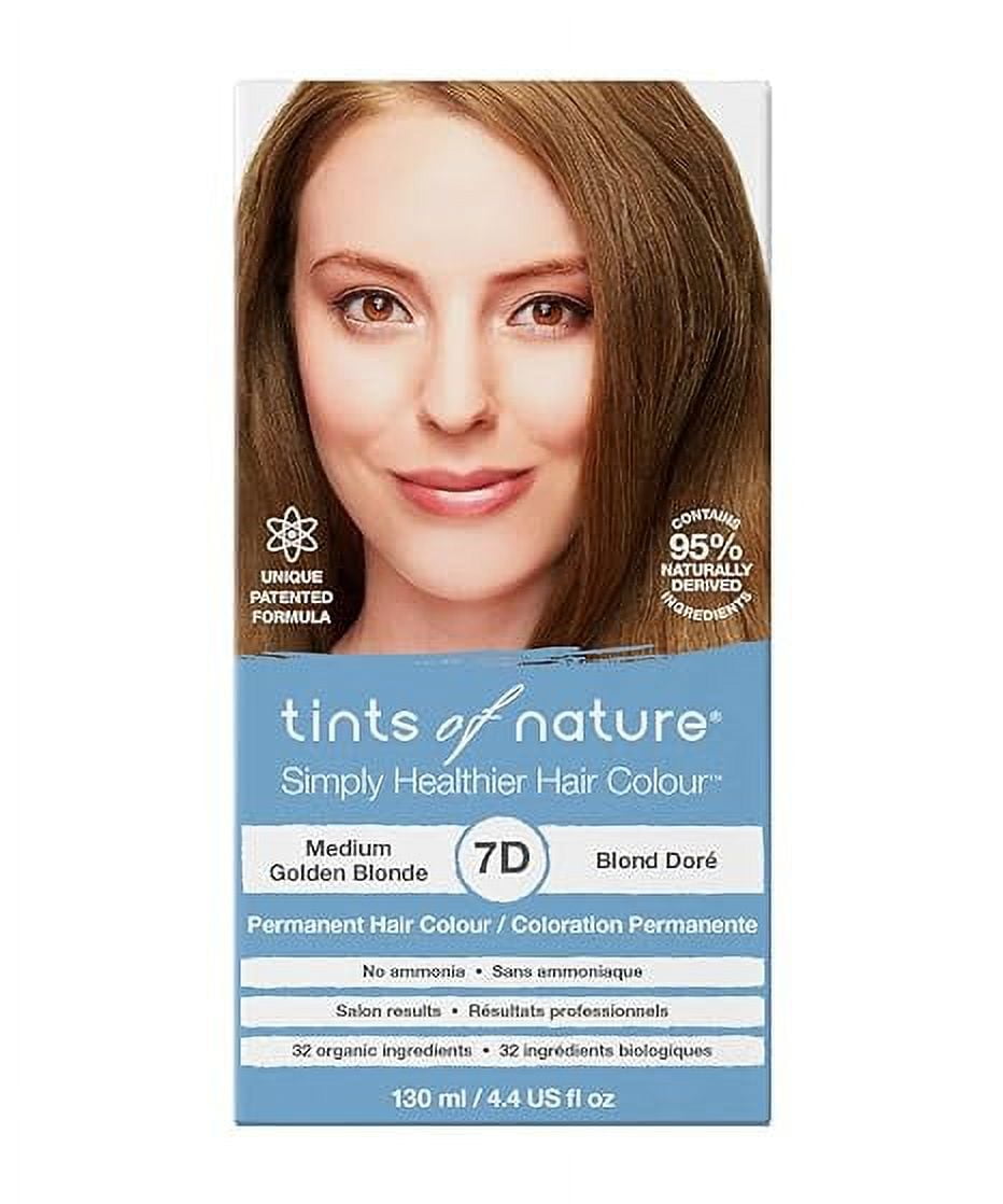 Tints of Nature 7D Golden Blonde Permanent Hair Colour, 4.4 Oz, 6 Pack ...