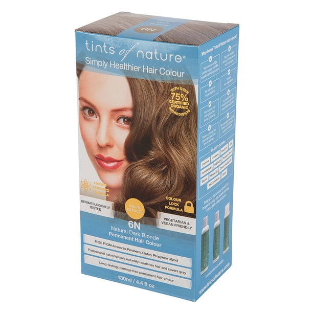 Tints of Nature Permanent Hair Colour 6N Natural Dark Blonde -- 4.4 fl ...