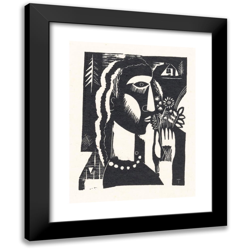 Tinus van Doorn 15x18 Black Modern Framed Museum Art Print Titled ...