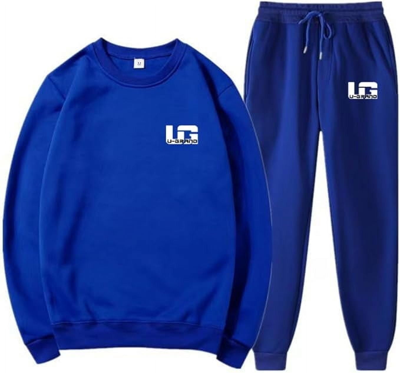 U-GRAND Unisex Sweat Suits – Versatile Design, Luxurious Fabric Blend ...