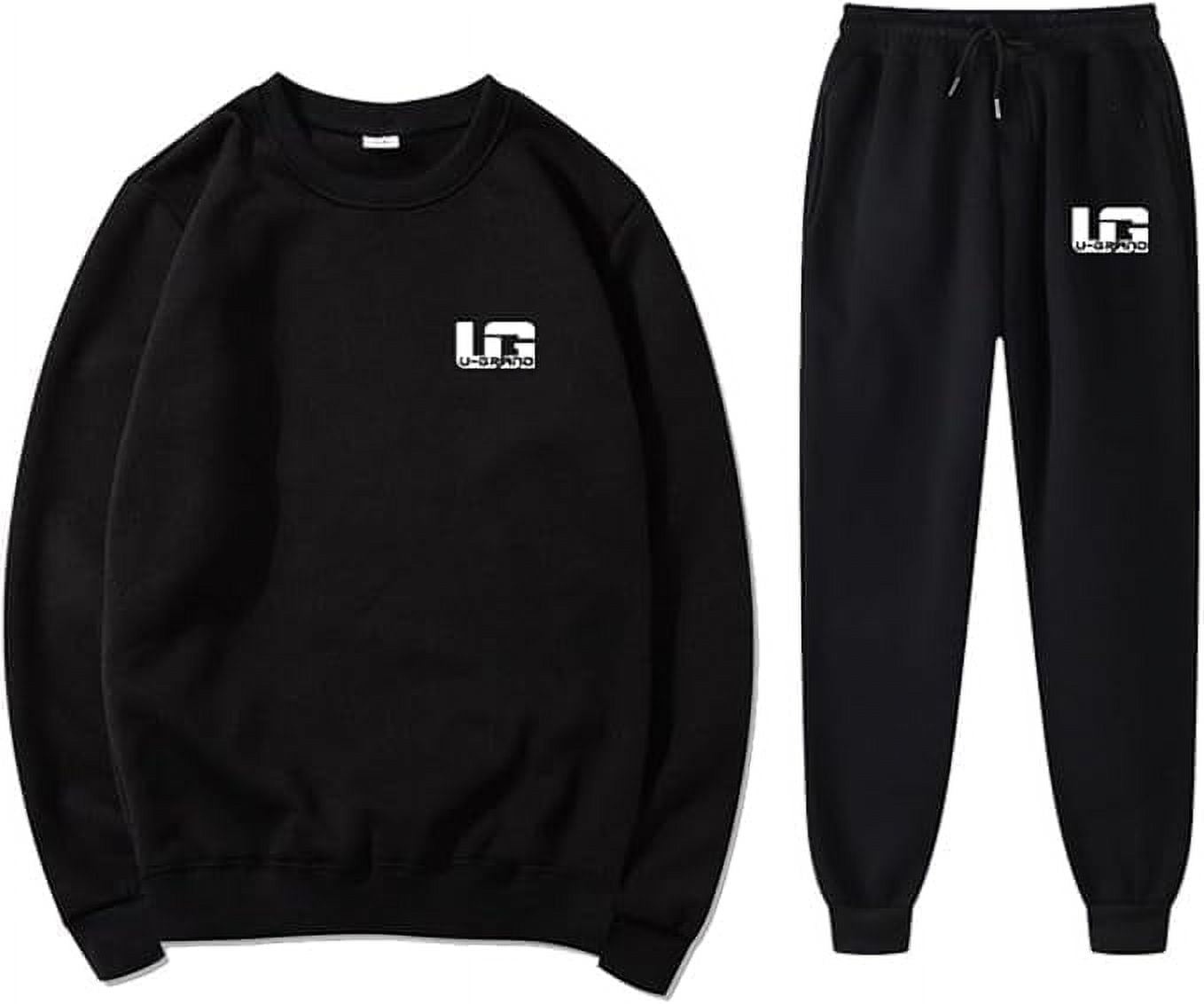 U-GRAND Unisex Sweat Suits – Versatile Design, Luxurious Fabric Blend ...